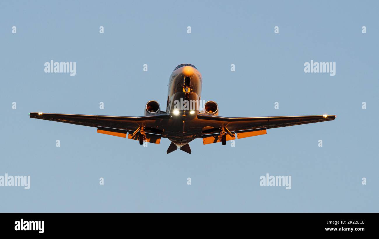 Richmond, British Columbia, Canada. 19th Sep, 2022. A Netjets Cessna ...