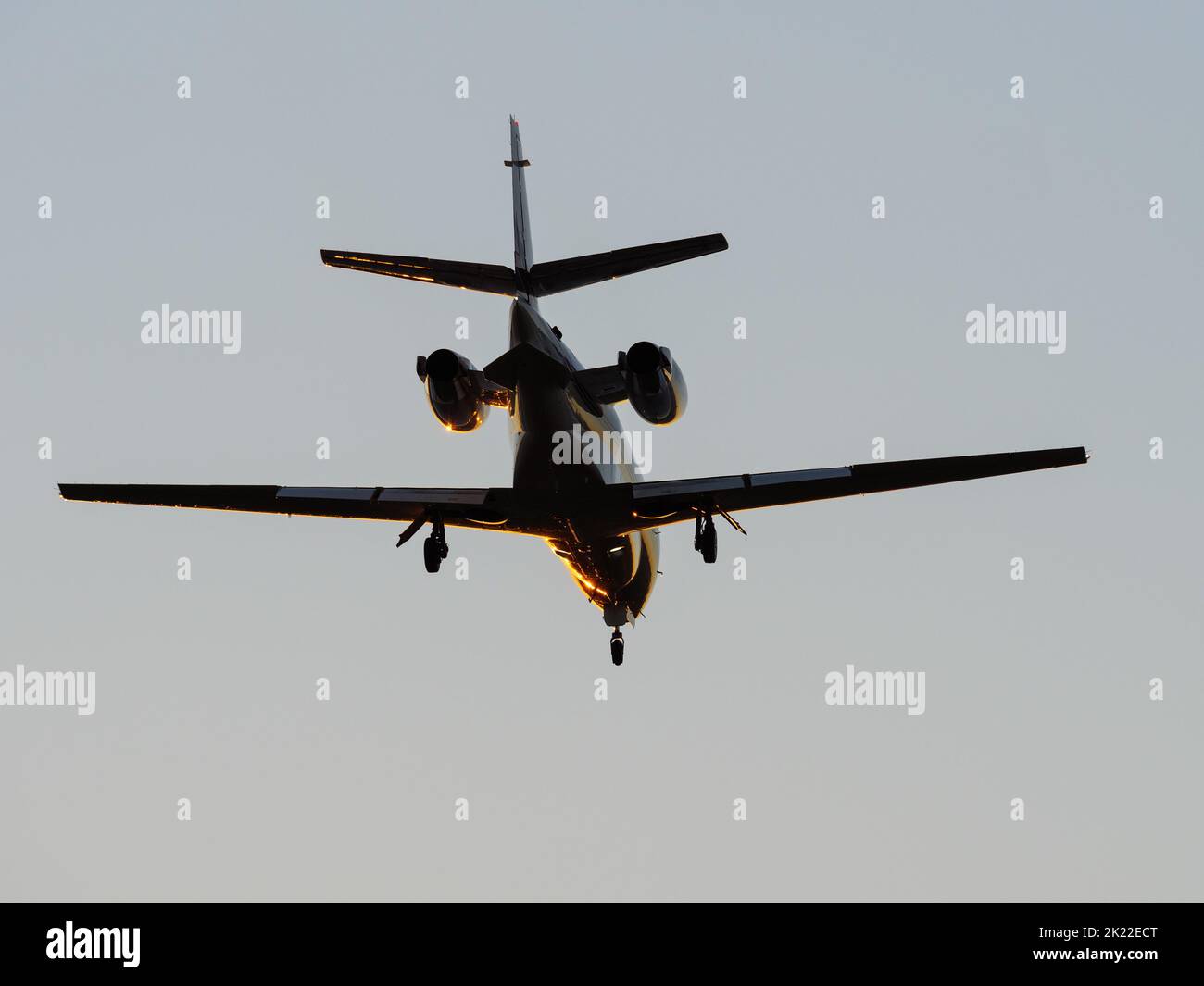 Richmond, British Columbia, Canada. 19th Sep, 2022. A Netjets Cessna ...