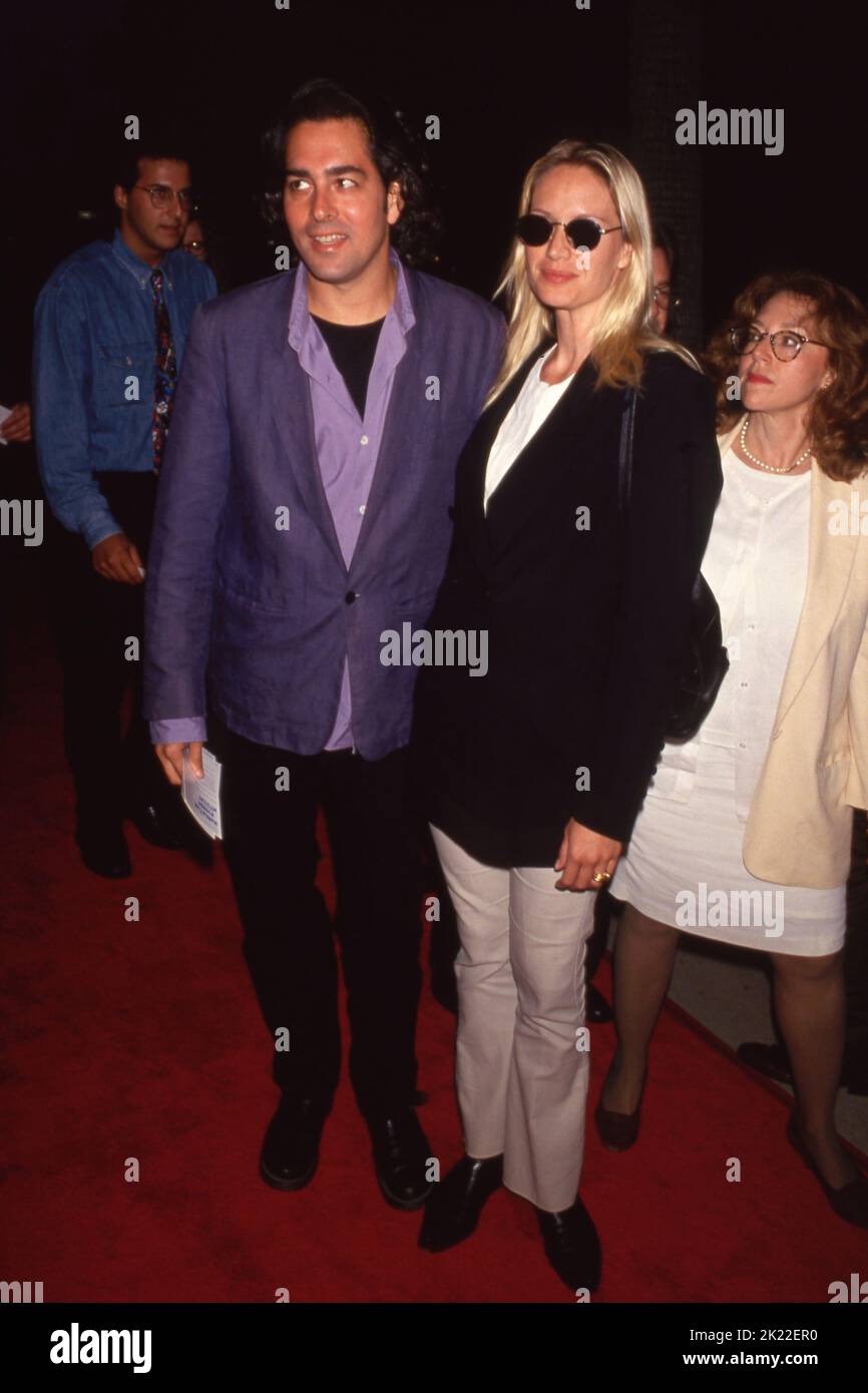 Kelly Lynch and Mitch Glazer at the Manhattan Murder Mystery Premiere ...