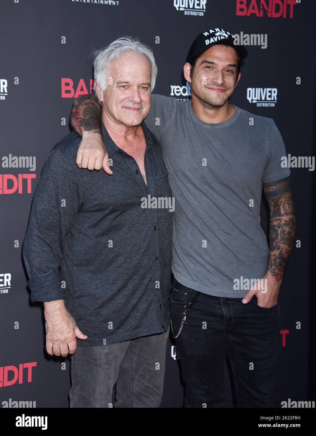 Los Angeles, California, September 21, 2022, John Posey and Tyler Posey ...