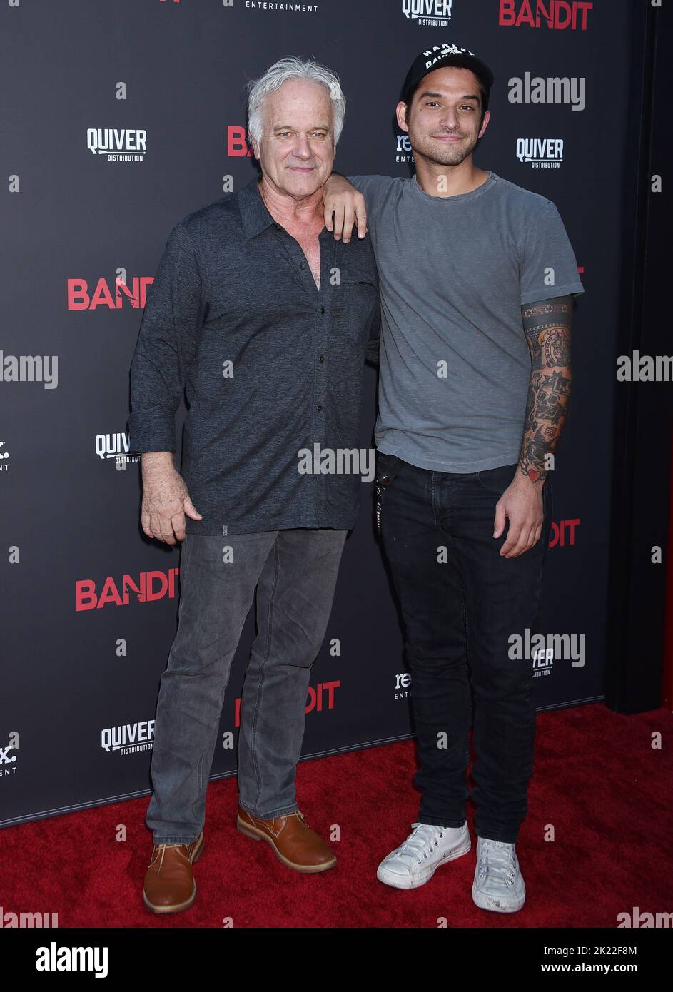 Los Angeles, California, September 21, 2022, John Posey and Tyler Posey ...
