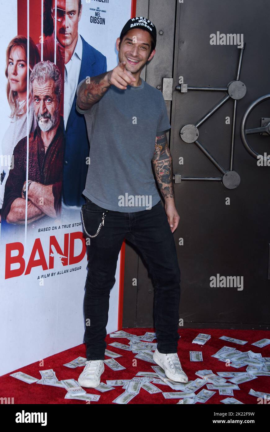 Los Angeles, California, September 21, 2022, Tyler Posey arriving to ...