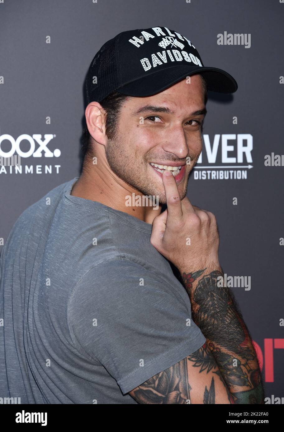 Los Angeles, California, September 21, 2022, Tyler Posey arriving to ...