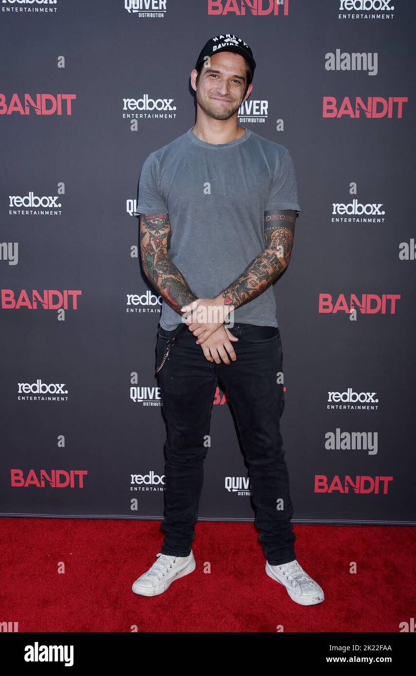 Los Angeles, California, September 21, 2022, Tyler Posey arriving to ...