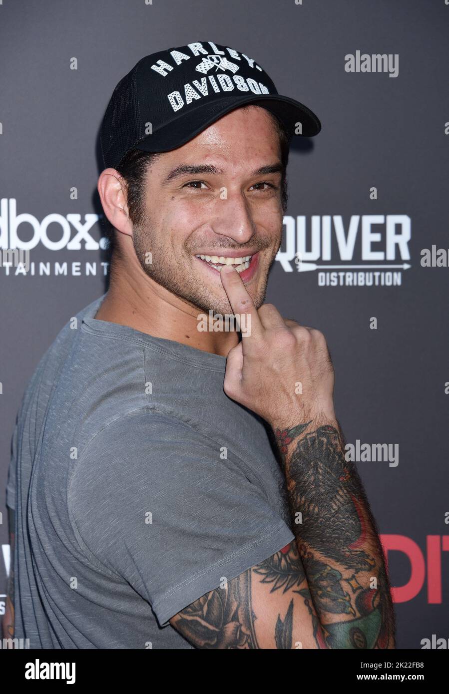 Los Angeles, California, September 21, 2022, Tyler Posey arriving to ...