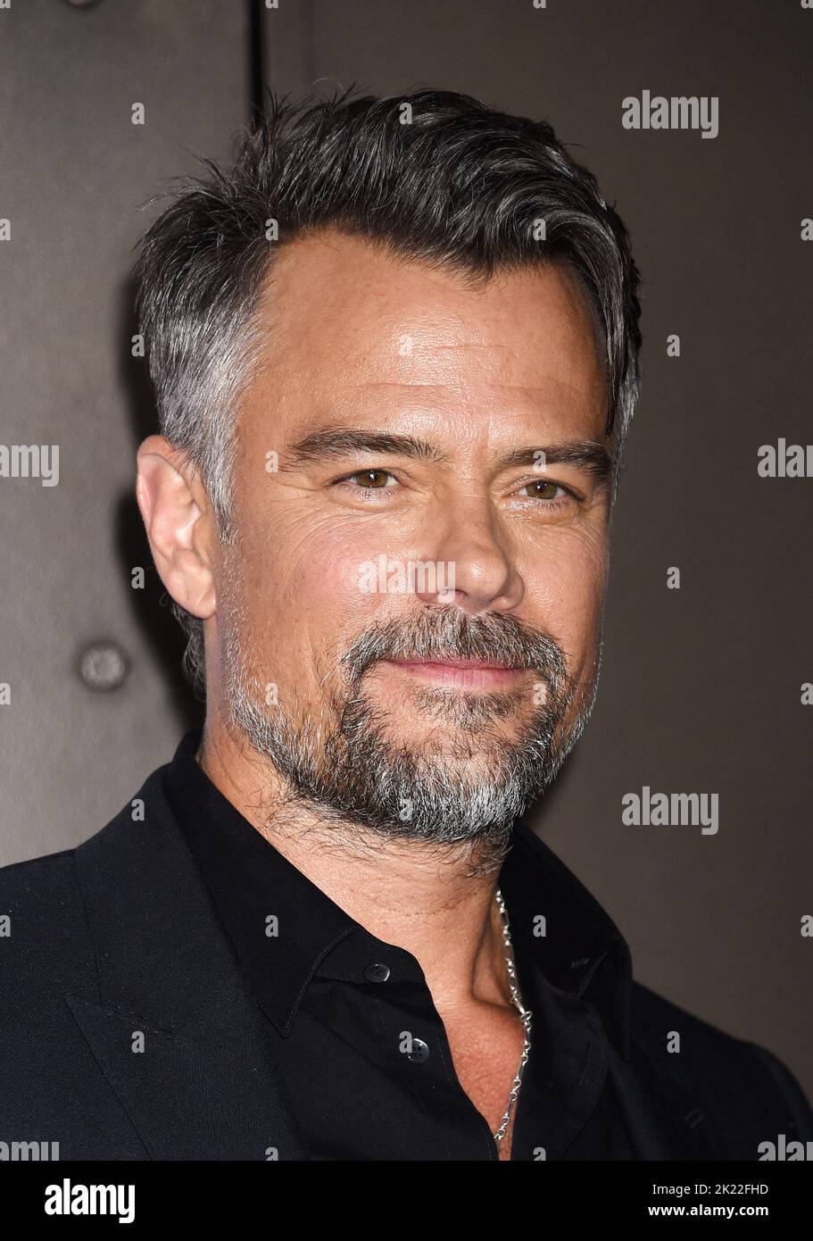 Los Angeles, California, September 21, 2022, Josh Duhamel arriving to ...