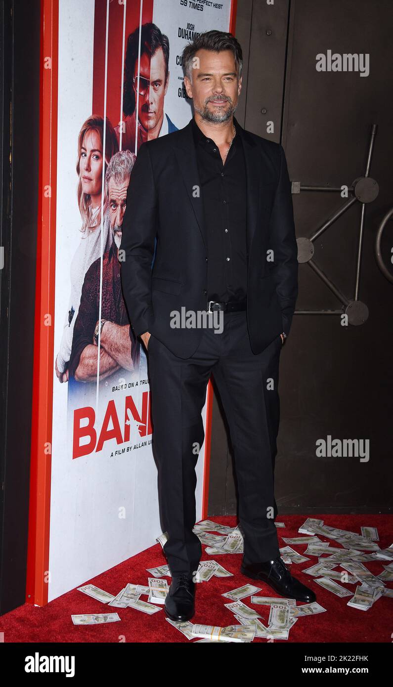 Los Angeles, California, September 21, 2022, Josh Duhamel arriving to ...