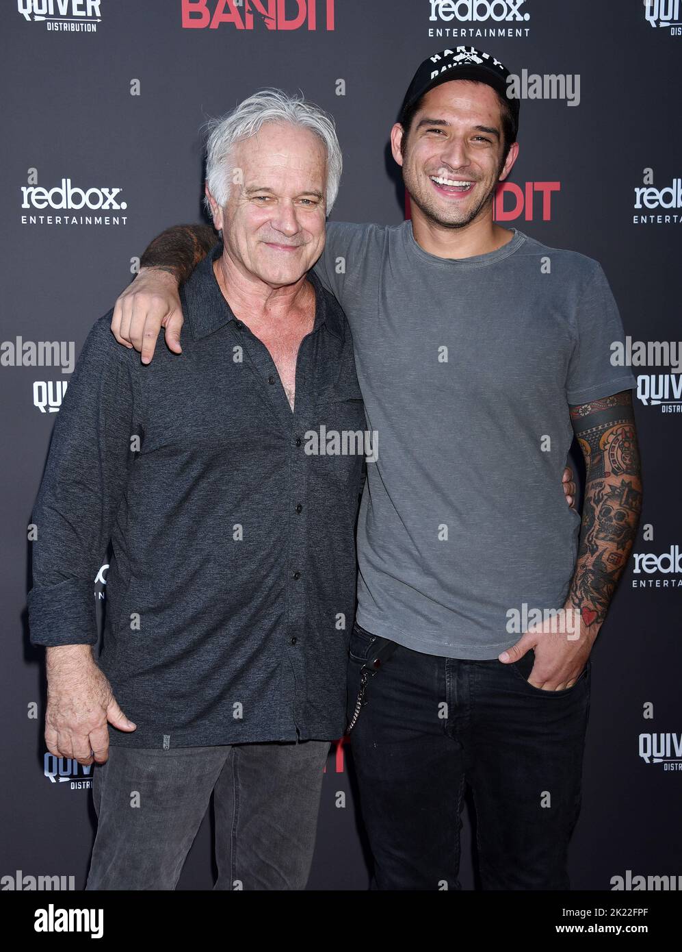 Los Angeles, California, September 21, 2022, John Posey and Tyler Posey ...