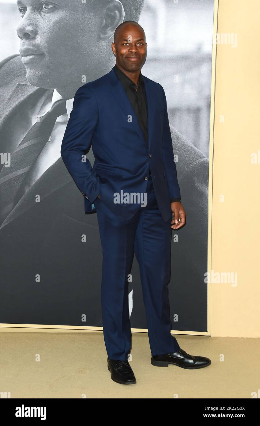 Los Angeles, Ca. September 21, 2022, Damion Poitier arriving at Apple ...