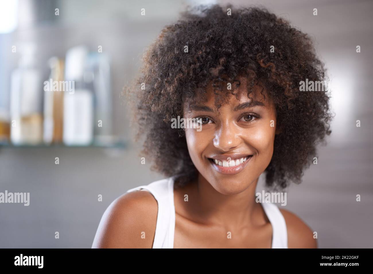 Natural Beauty And Total Confidence Portrait Of An Attractive Young