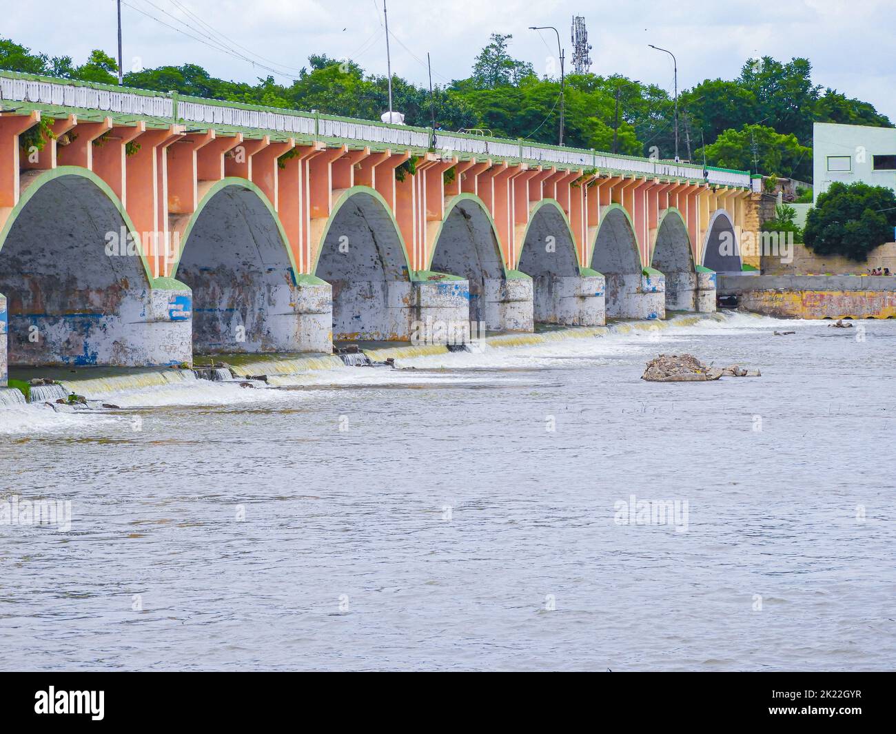 The 130-years-old Albert Victor Bridge In Madurai, Tamil Nadu, India ...