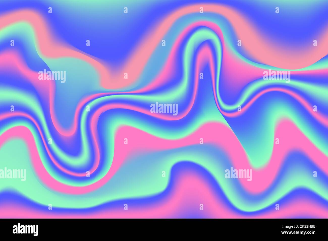 Holographic gradient background. Iridescent neon abstract pattern ...