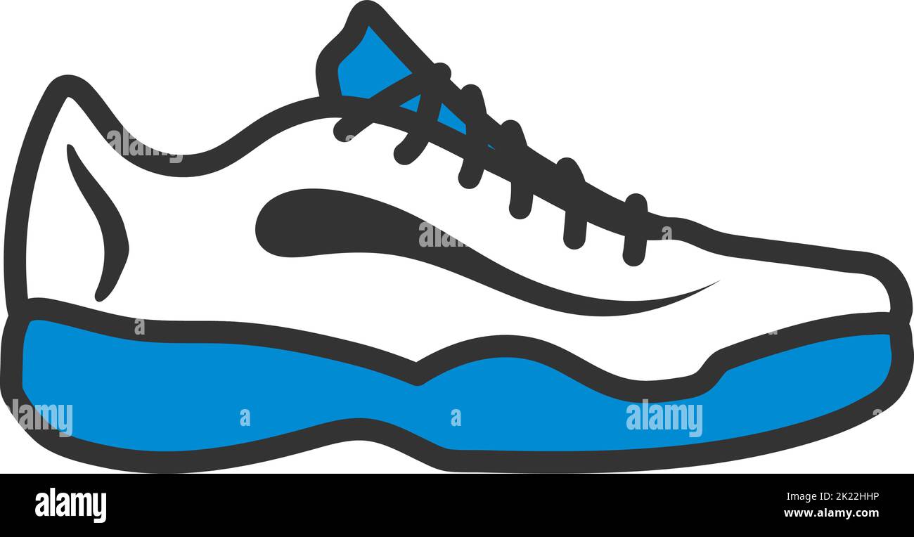 Tennis Shoe Outline Clip Art at James Pettry blog