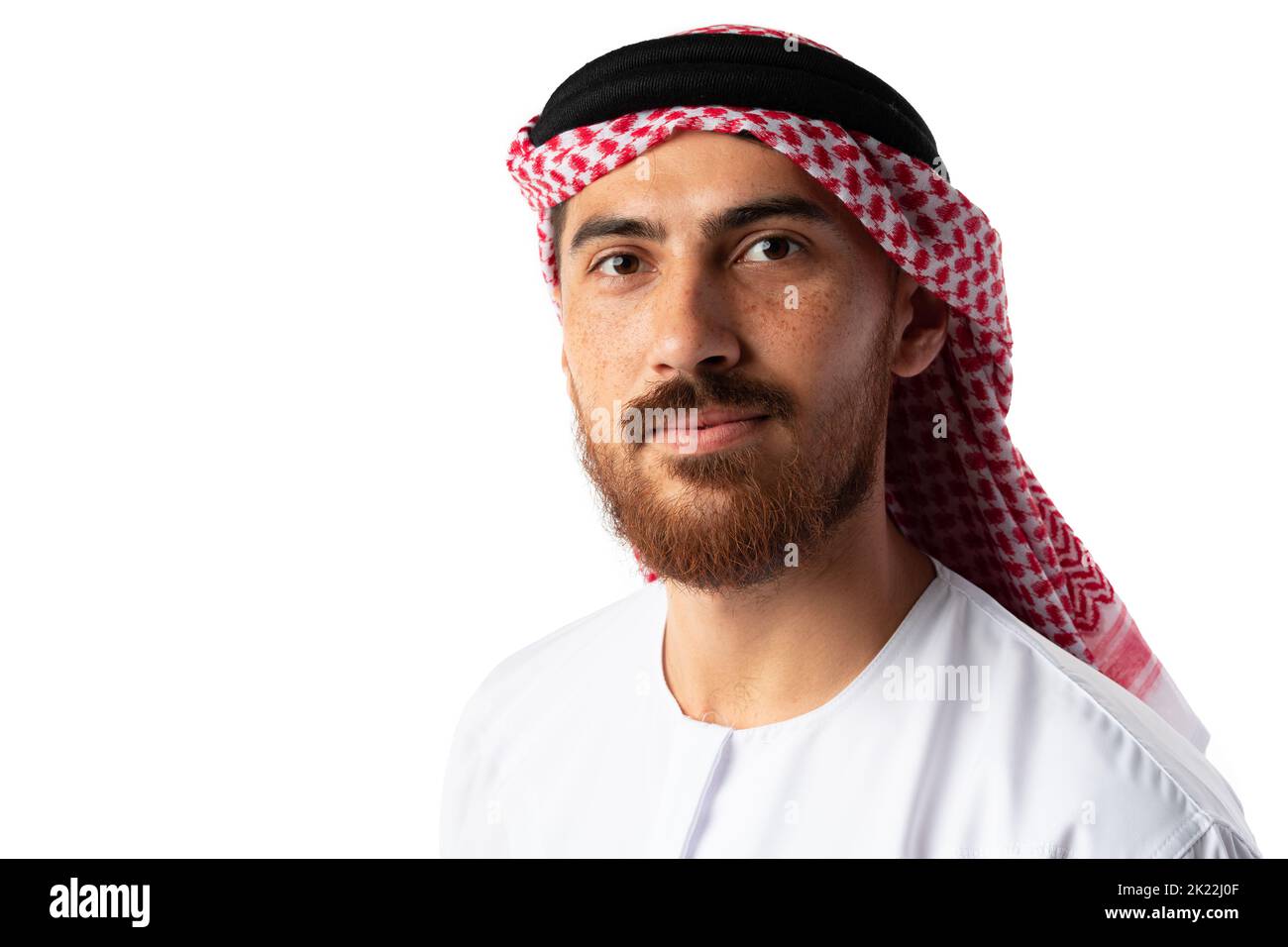 White thobe qatar Cut Out Stock Images & Pictures - Alamy