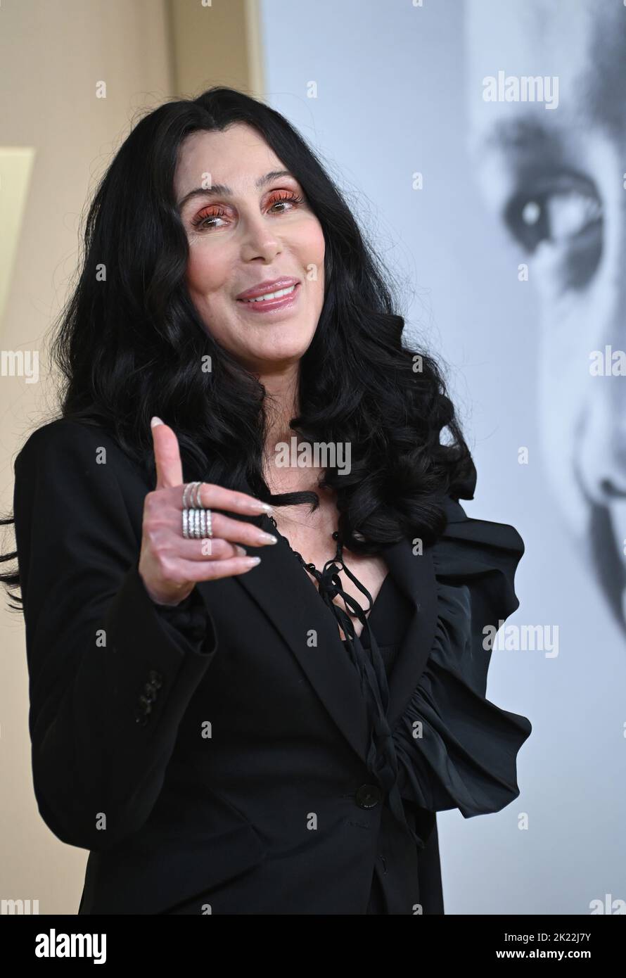 Los Angeles, USA. 21st Sep, 2022. Cher at the premiere for AppleTV's ...