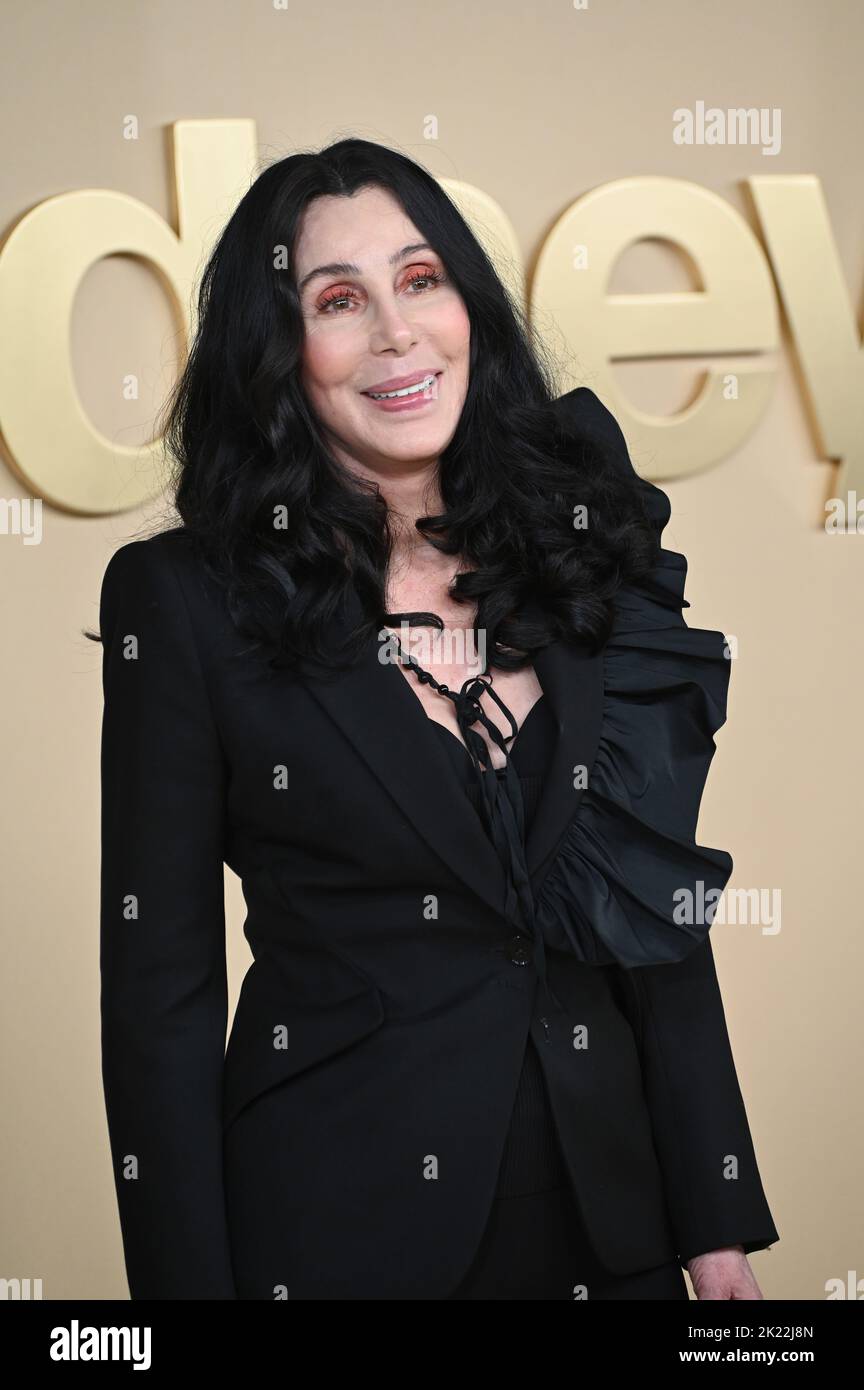 Los Angeles, USA. 21st Sep, 2022. Cher at the premiere for AppleTV's ...