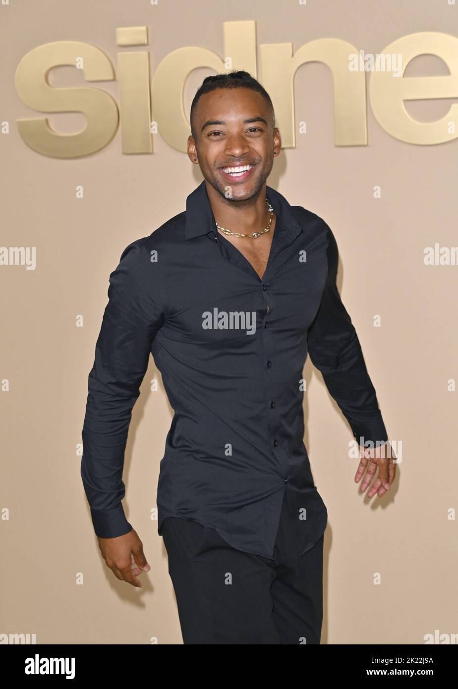 Los Angeles, USA. 21st Sep, 2022. Algee Smith at the premiere for ...