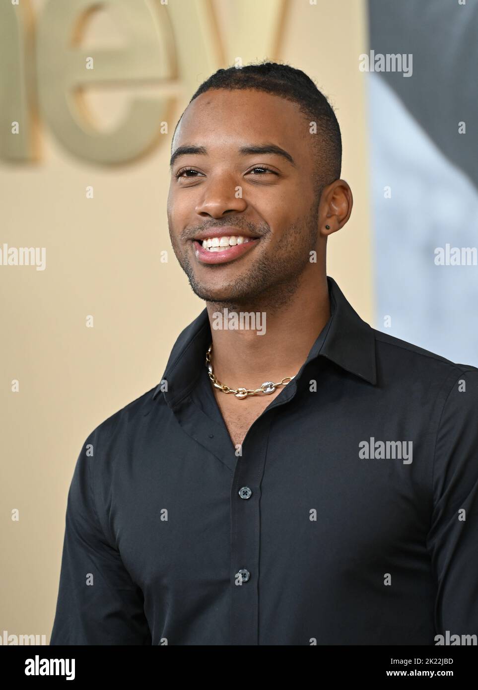 Los Angeles, USA. 21st Sep, 2022. Algee Smith at the premiere for ...