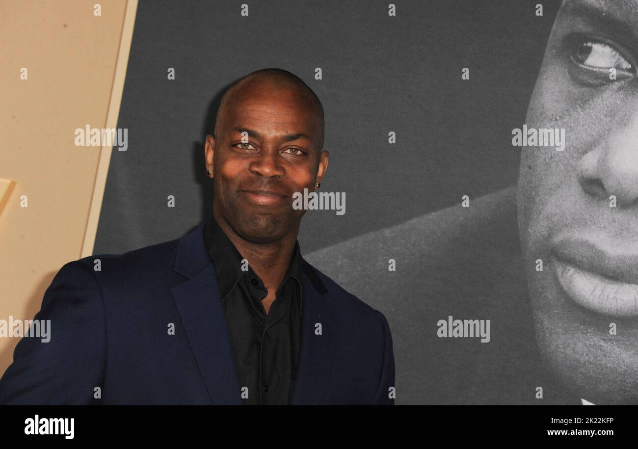Los Angeles, CA. 21st Sep, 2022. Damion Poitier at arrivals for SIDNEY ...