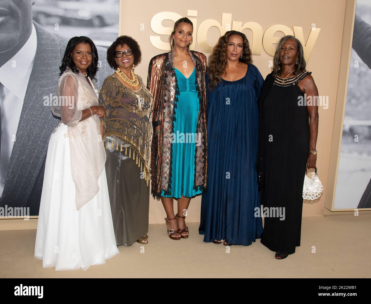 September 21, 2022, Los Angeles, California, USA: (L-R) Sherri Poitier ...