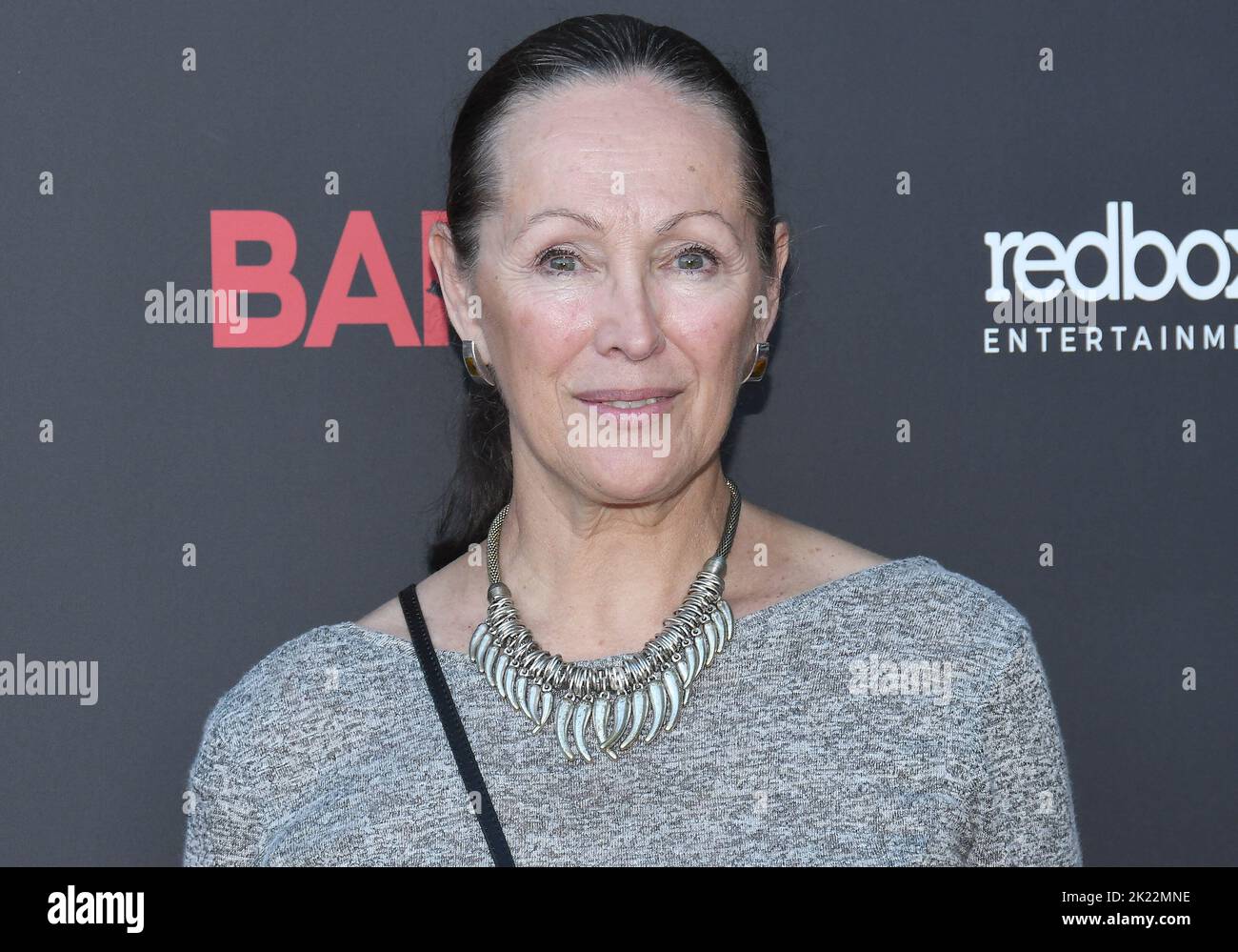 Andrea Hudson arrives at the BANDIT World Premiere held at the Harmony Gold in Los Angeles, CA ...