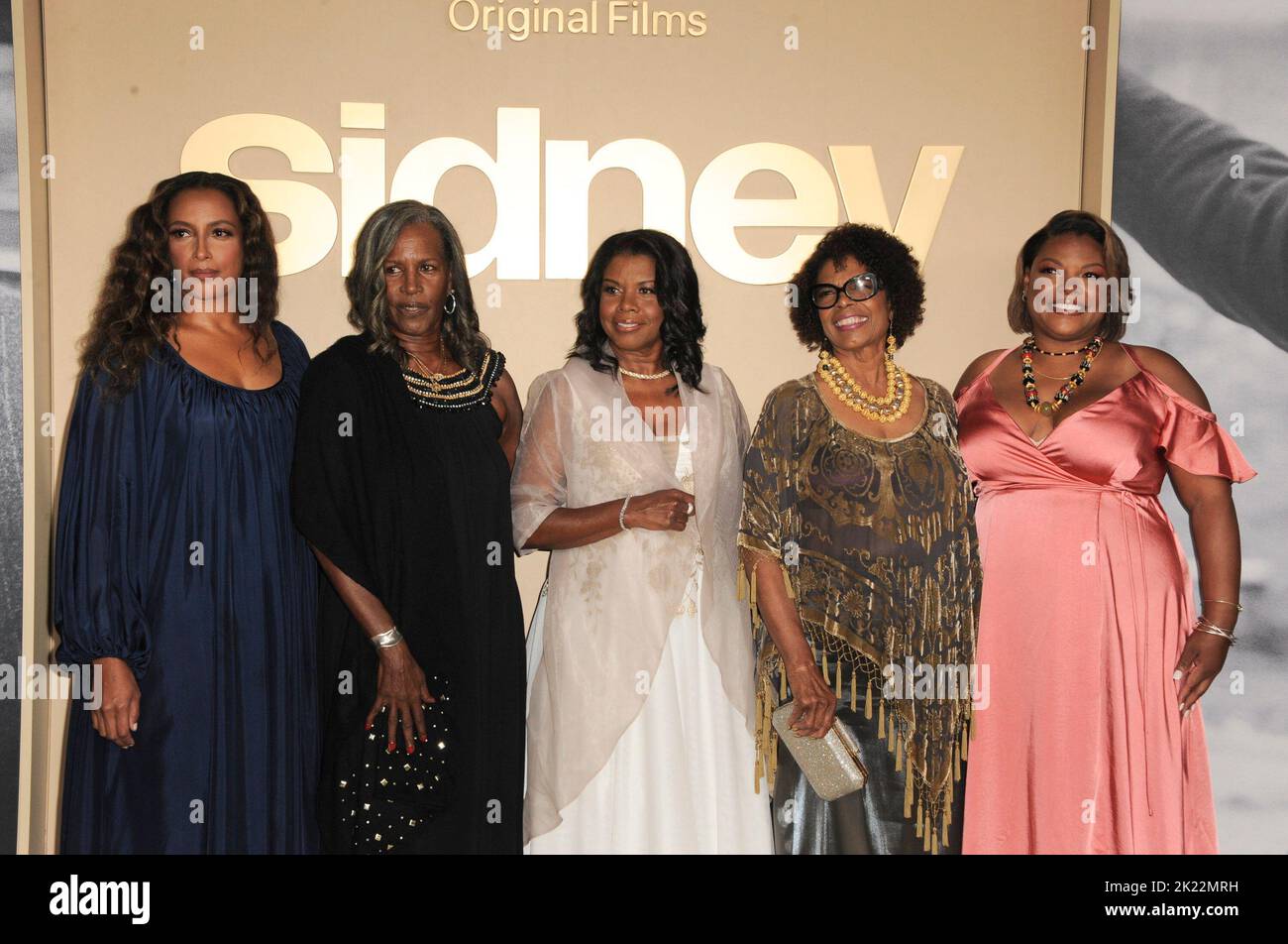 Los Angeles, CA. 21st Sep, 2022. Anika Poitier, Pamela Poitier, Sherri ...