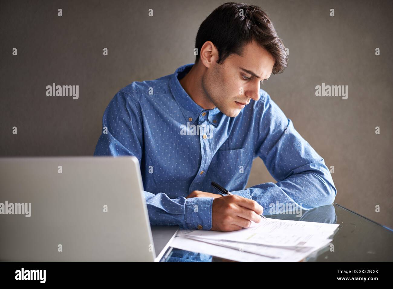 Paperwork and desk hi-res stock photography and images - Alamy