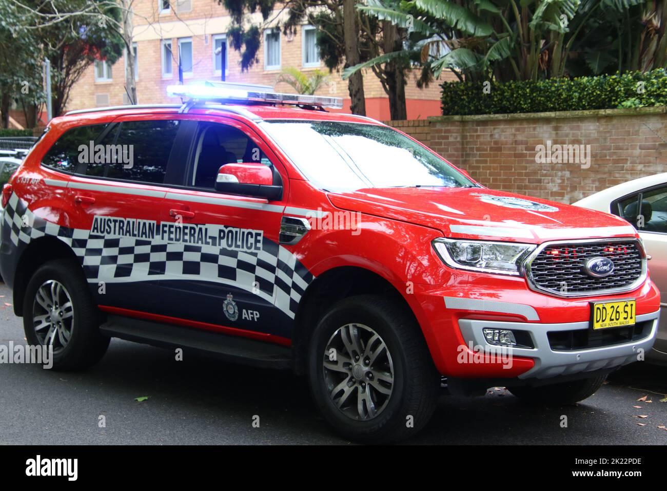 Australian federal police car hi-res stock photography and images - Alamy