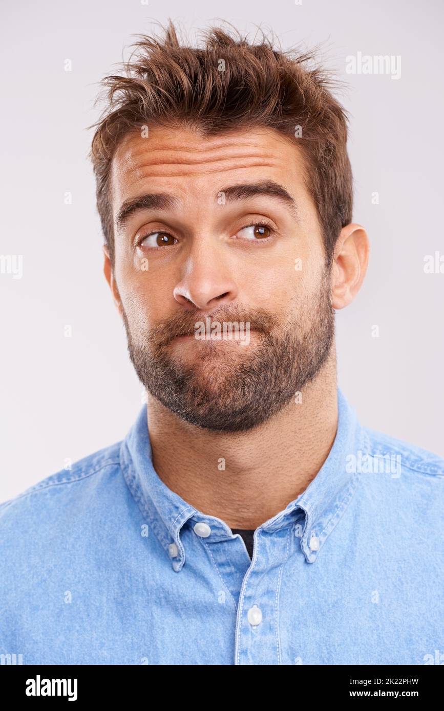 Boring face expression hi-res stock photography and images - Alamy