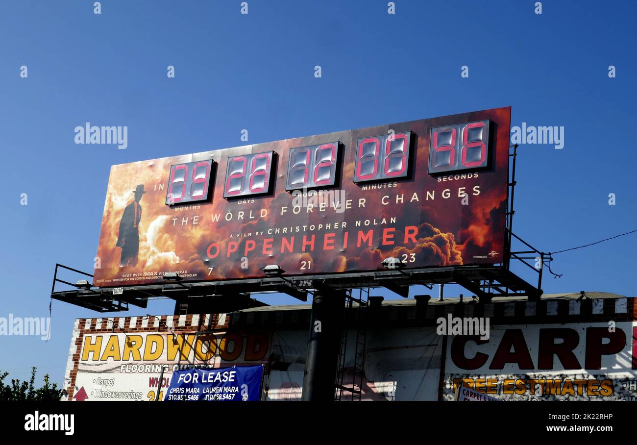 Los Angeles, California, USA 17th September 2022 A general view of atmosphere Christopher Nolan ...