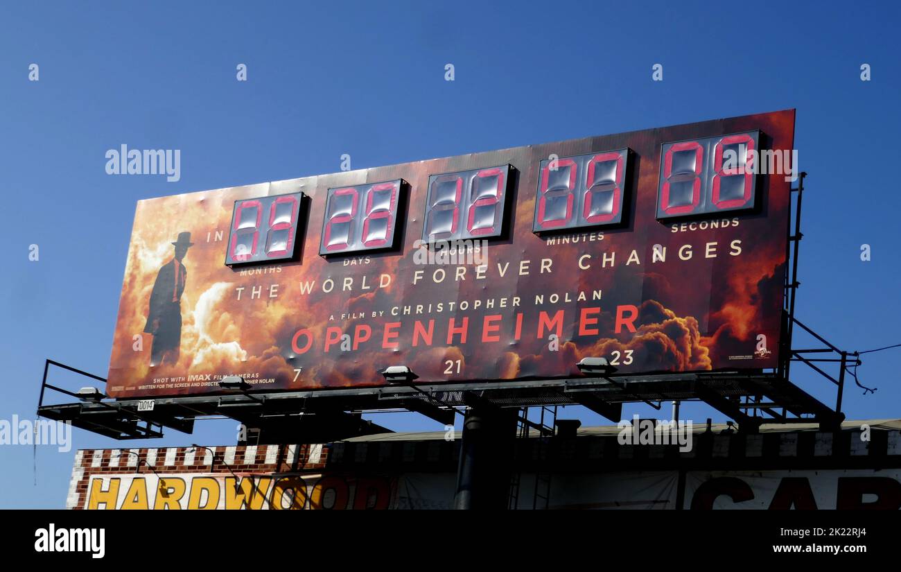 Los Angeles, California, USA 17th September 2022 A general view of atmosphere Christopher Nolan ...