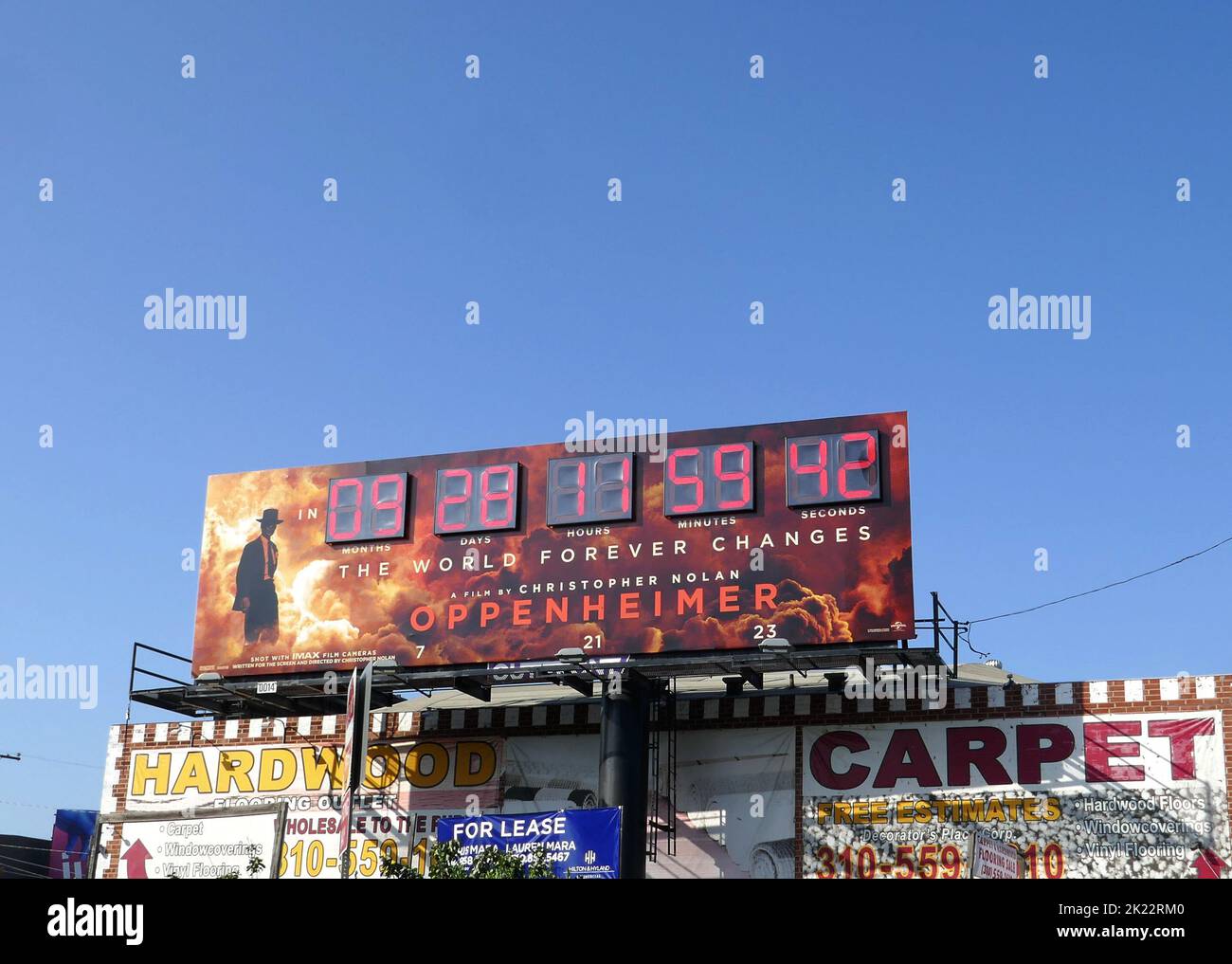Los Angeles, California, USA 17th September 2022 A general view of atmosphere Christopher Nolan ...