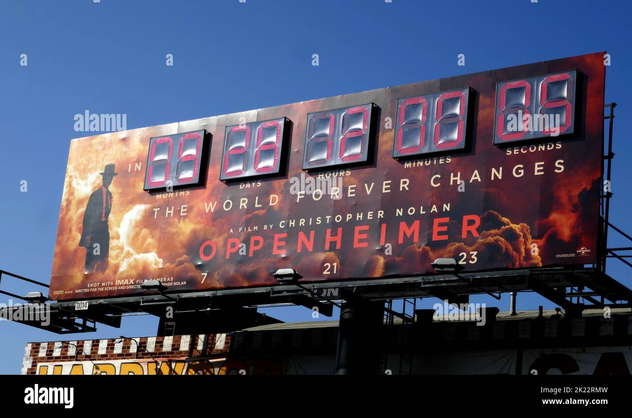 Los Angeles, California, USA 17th September 2022 A general view of atmosphere Christopher Nolan ...