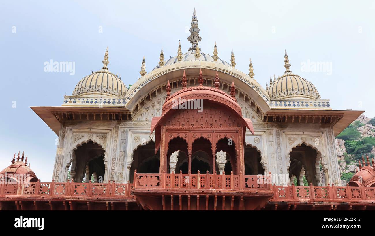 View of Main Cenotaph of Moosi Maharani Ki Chhatri, Alwar, Rajasthan ...