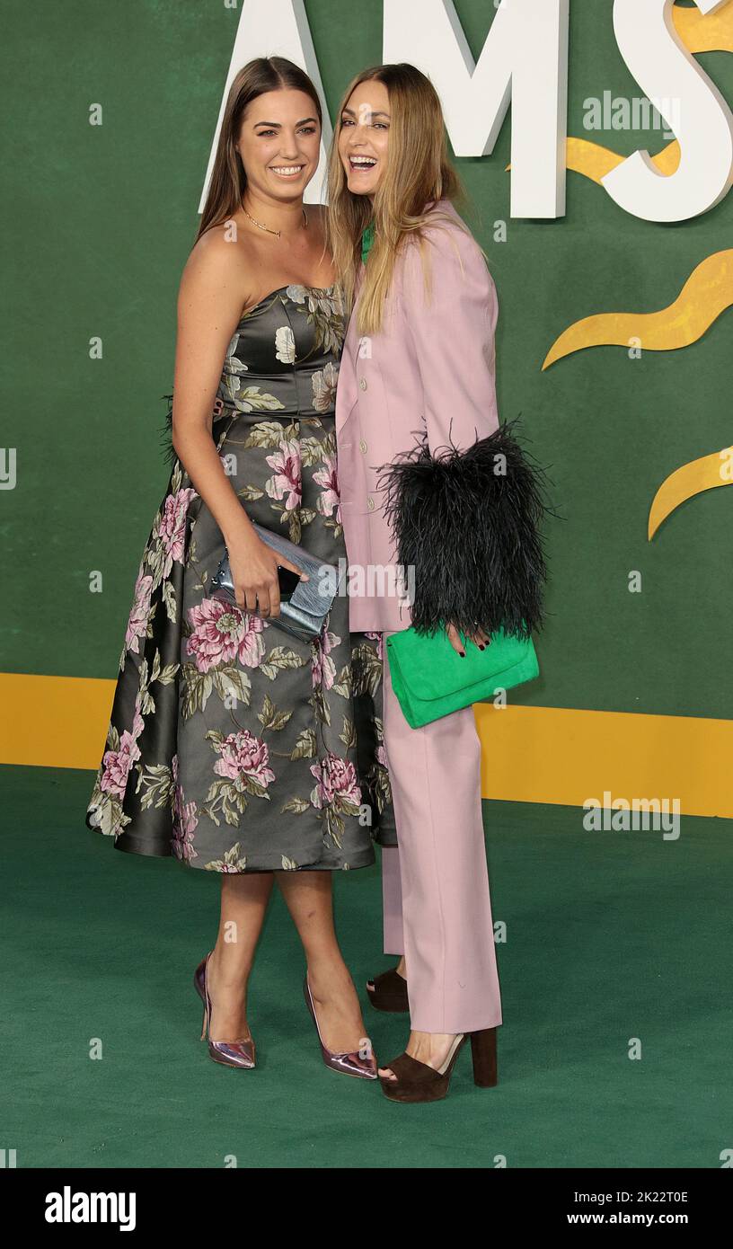 Sep 21, 2022 - London, England, UK - Amber Le Bon and Yasmin Le Bon ...
