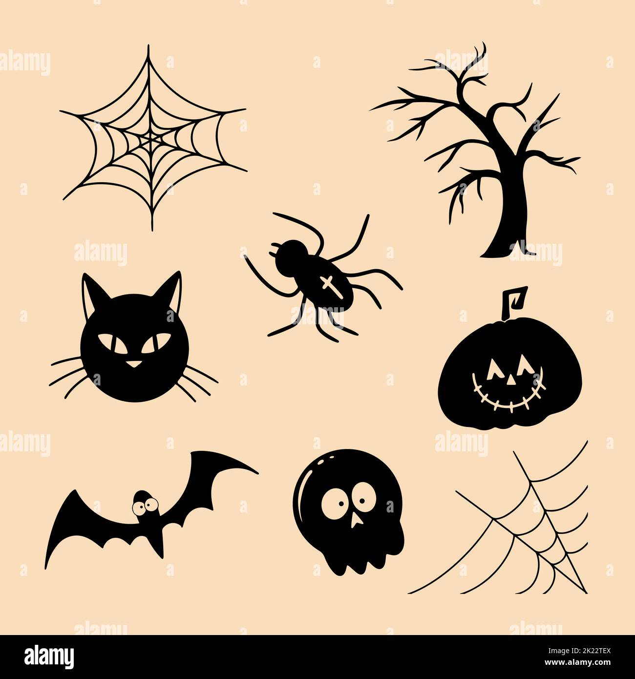 Horror creepy tree drawing hi-res stock photography and images - Alamy