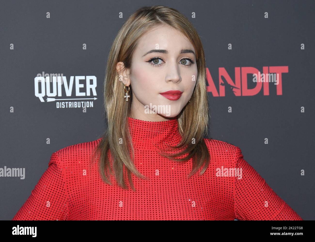 Caylee Cowan arrives at the BANDIT World Premiere held at the Harmony ...