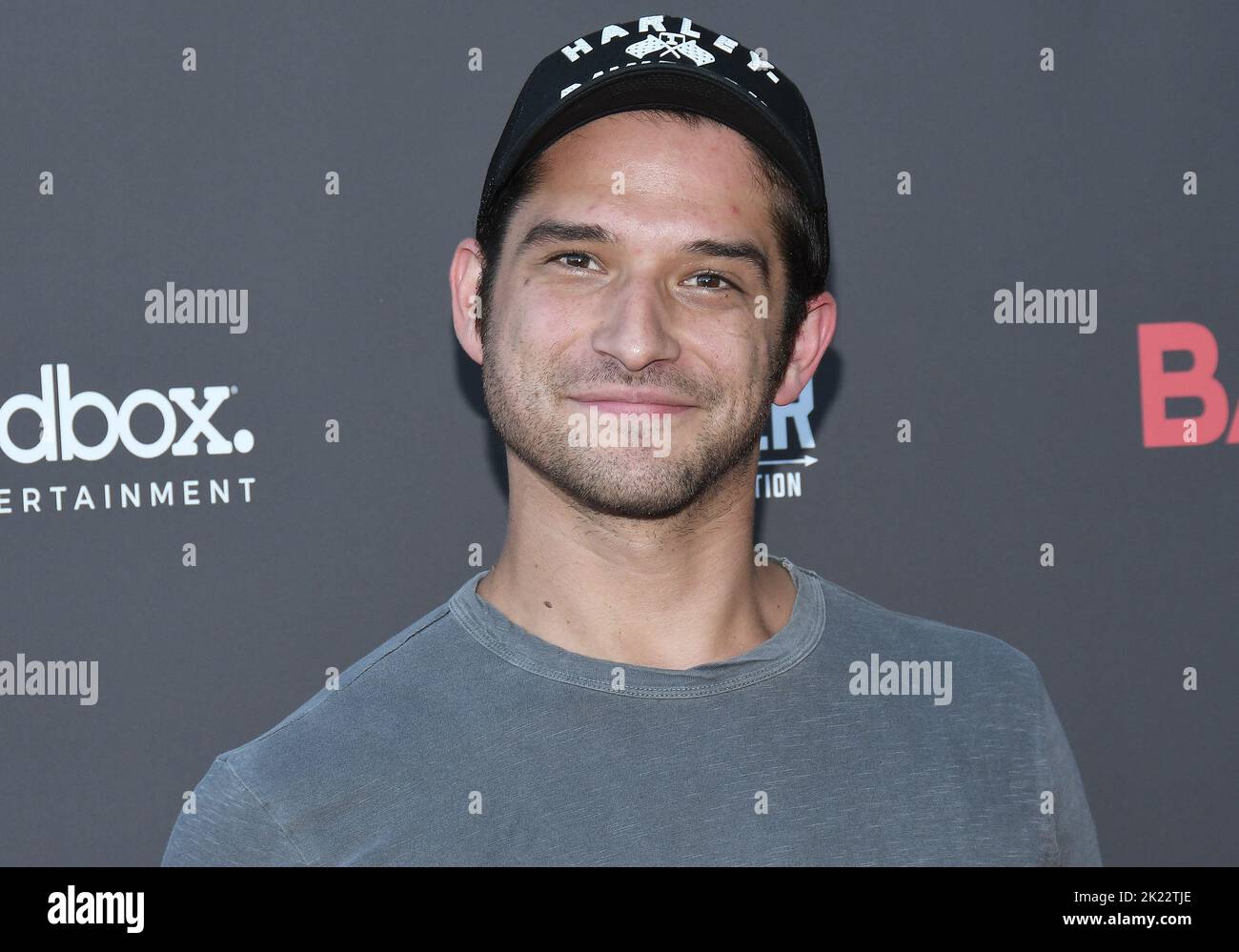 Tyler Posey arrives at the BANDIT World Premiere held at the Harmony ...
