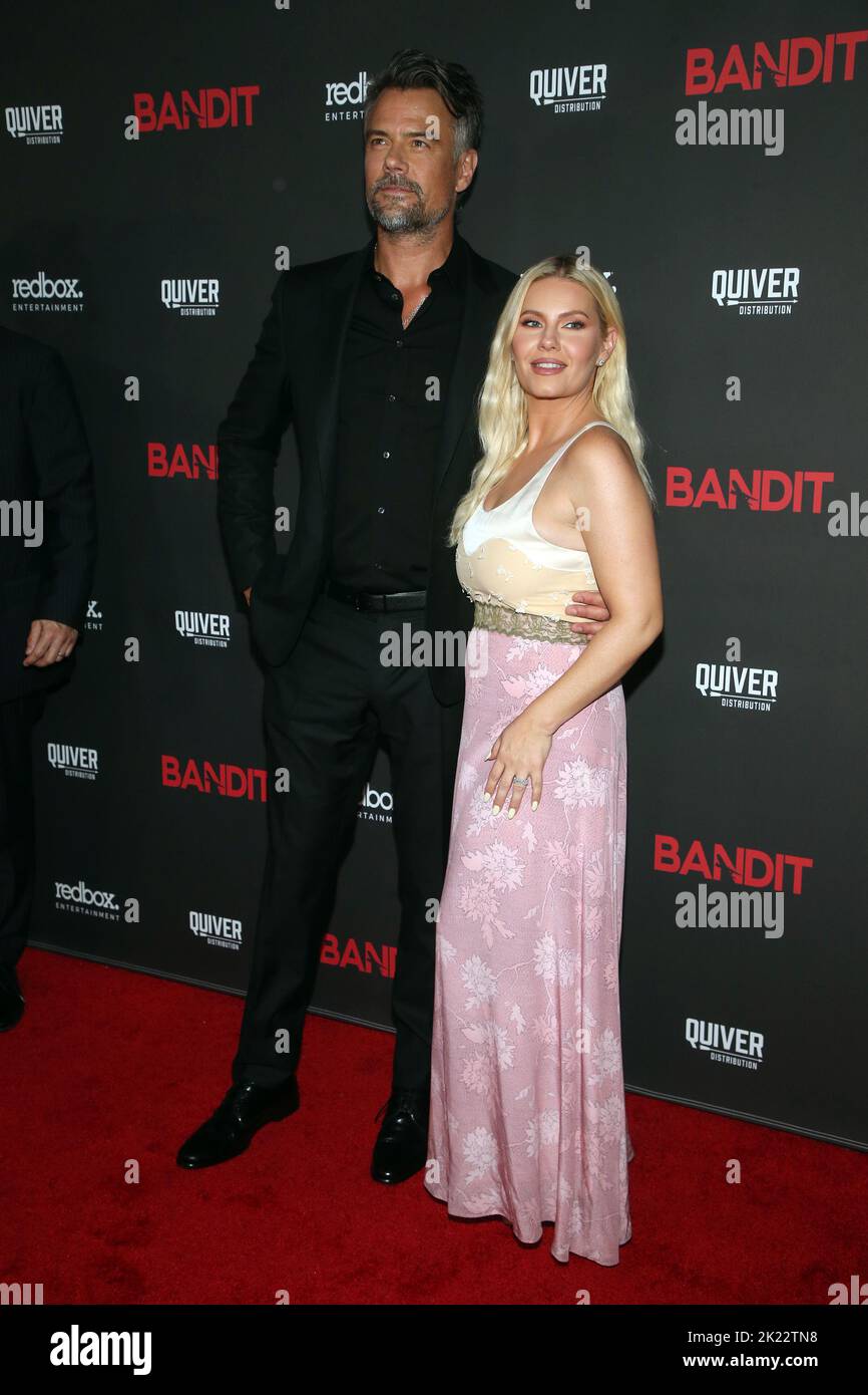 Los Angeles, California, USA. 21st Sep, 2022. Josh Duhamel, Elisha ...
