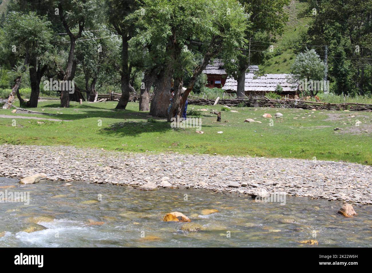 Breathtaking Natural Beauty of Neelum Valley, Kashmir Stock Photo - Alamy