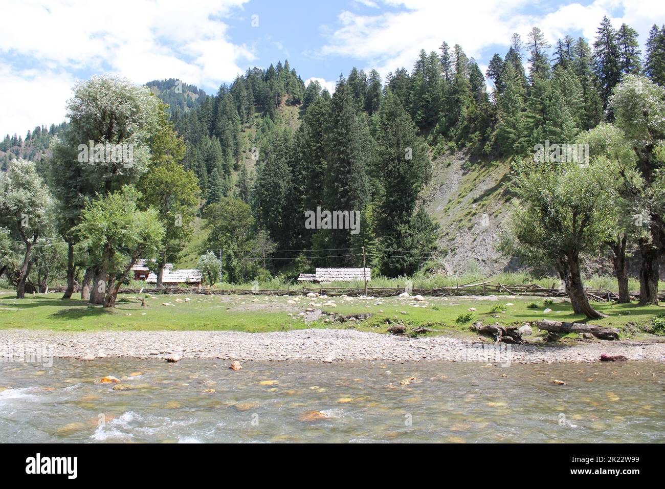 Breathtaking Natural Beauty of Neelum Valley, Kashmir Stock Photo - Alamy