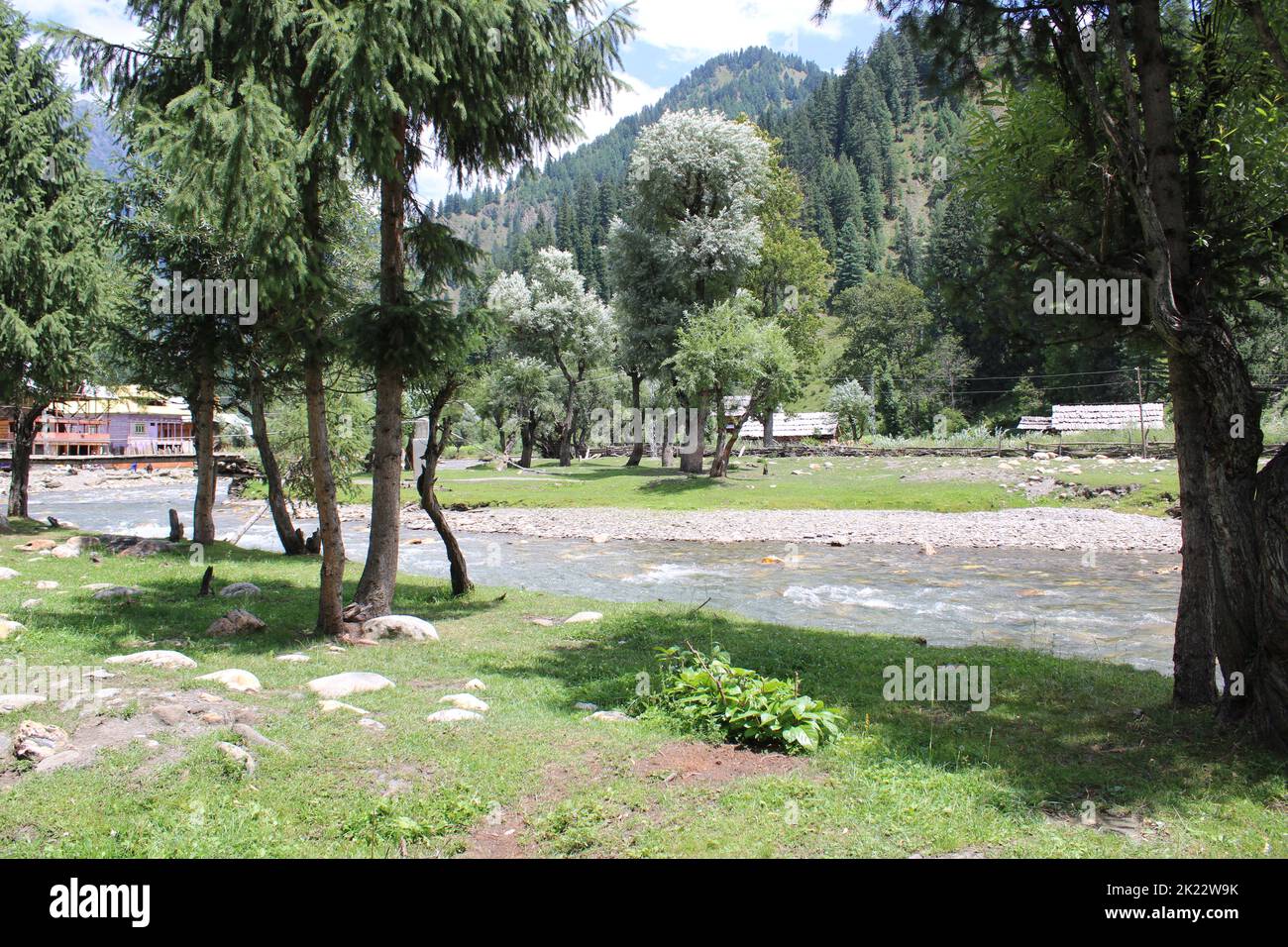 Breathtaking Natural Beauty of Neelum Valley, Kashmir Stock Photo - Alamy