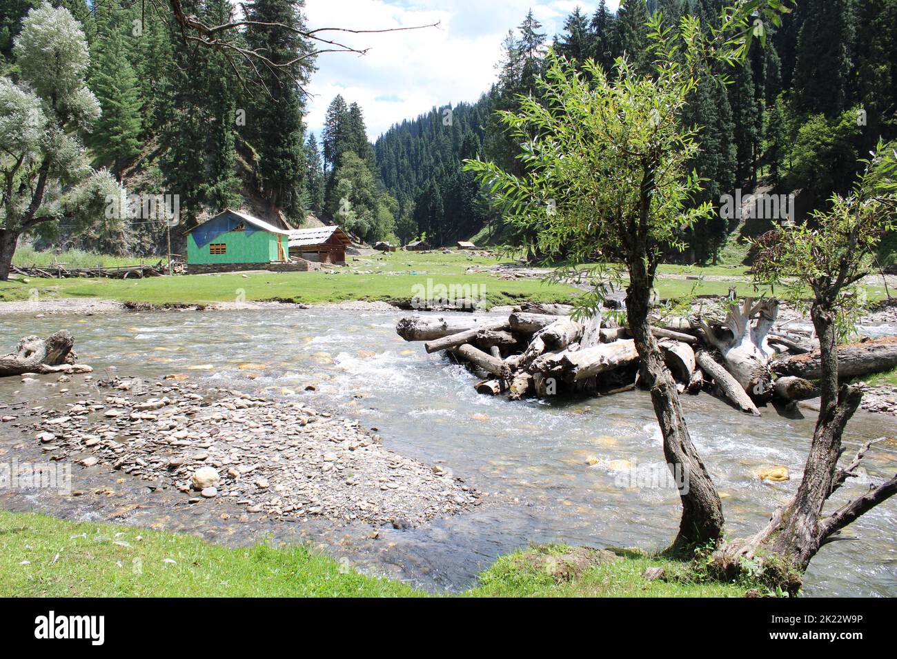 Breathtaking Natural Beauty of Neelum Valley, Kashmir Stock Photo - Alamy