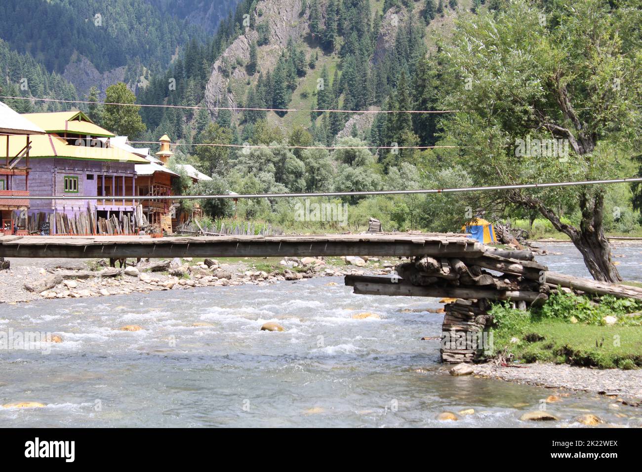Breathtaking Natural Beauty of Neelum Valley, Kashmir Stock Photo - Alamy
