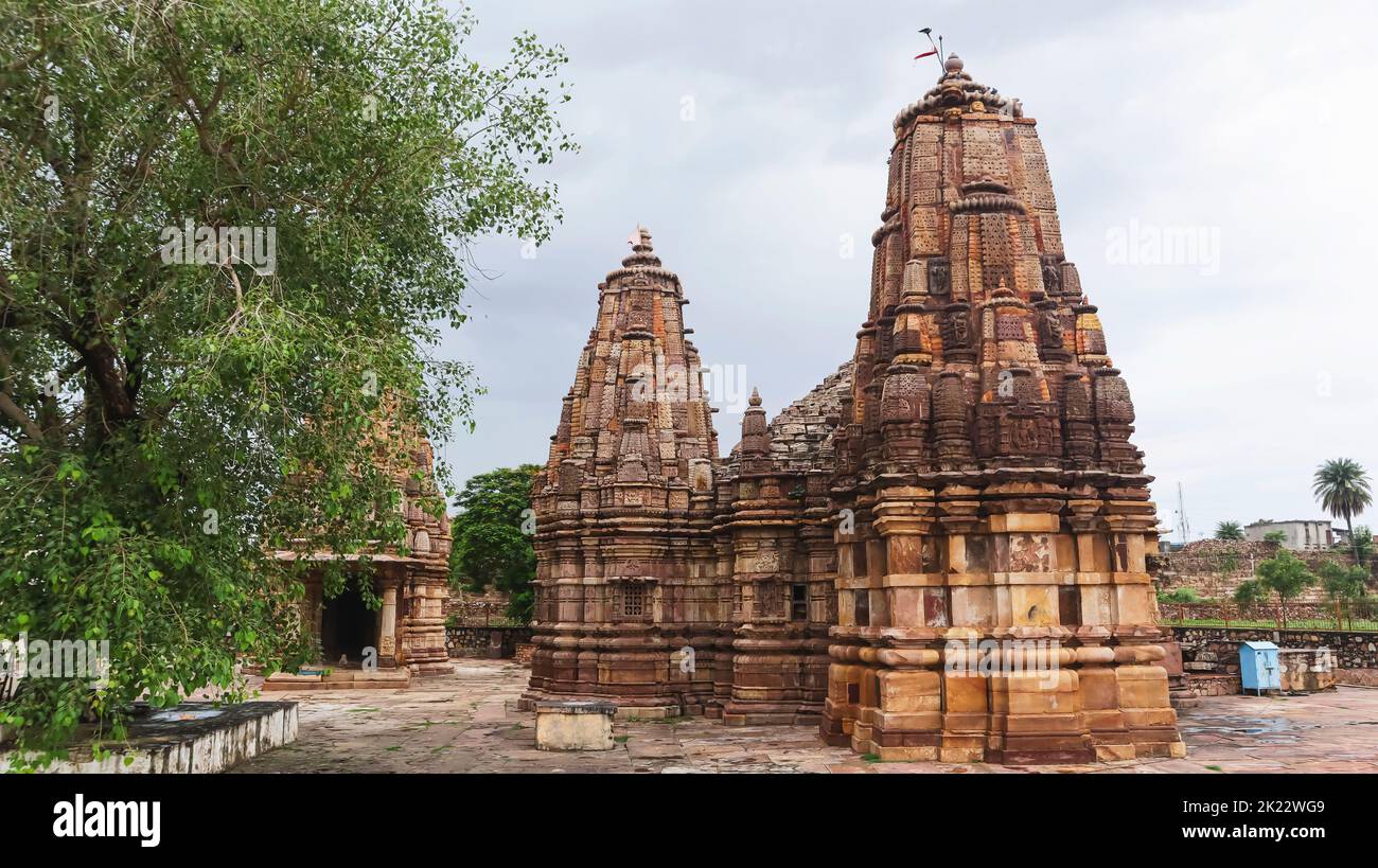 Back View of old Mahakal Temple, Bijolia, Bhilwara, Rajasthan, India ...