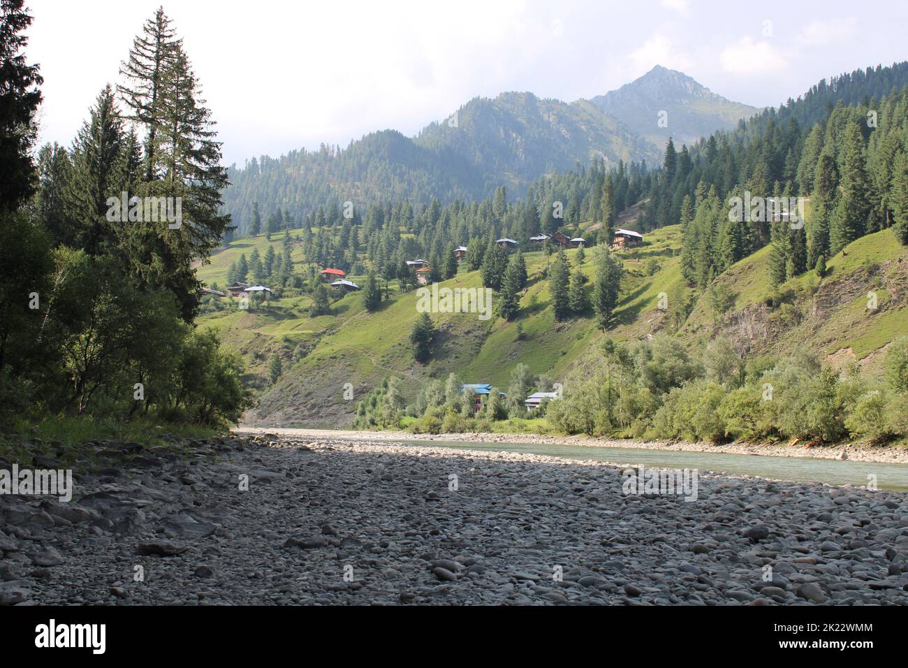 Breathtaking Natural Beauty of Neelum Valley, Kashmir Stock Photo - Alamy