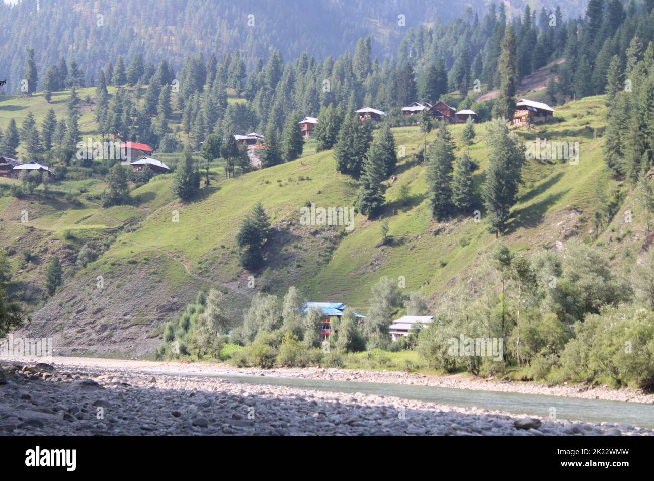 Breathtaking Natural Beauty of Neelum Valley, Kashmir Stock Photo - Alamy