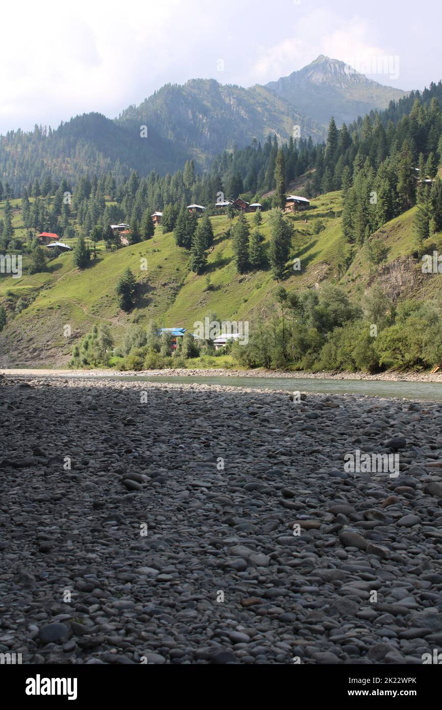 Breathtaking Natural Beauty of Neelum Valley, Kashmir Stock Photo - Alamy