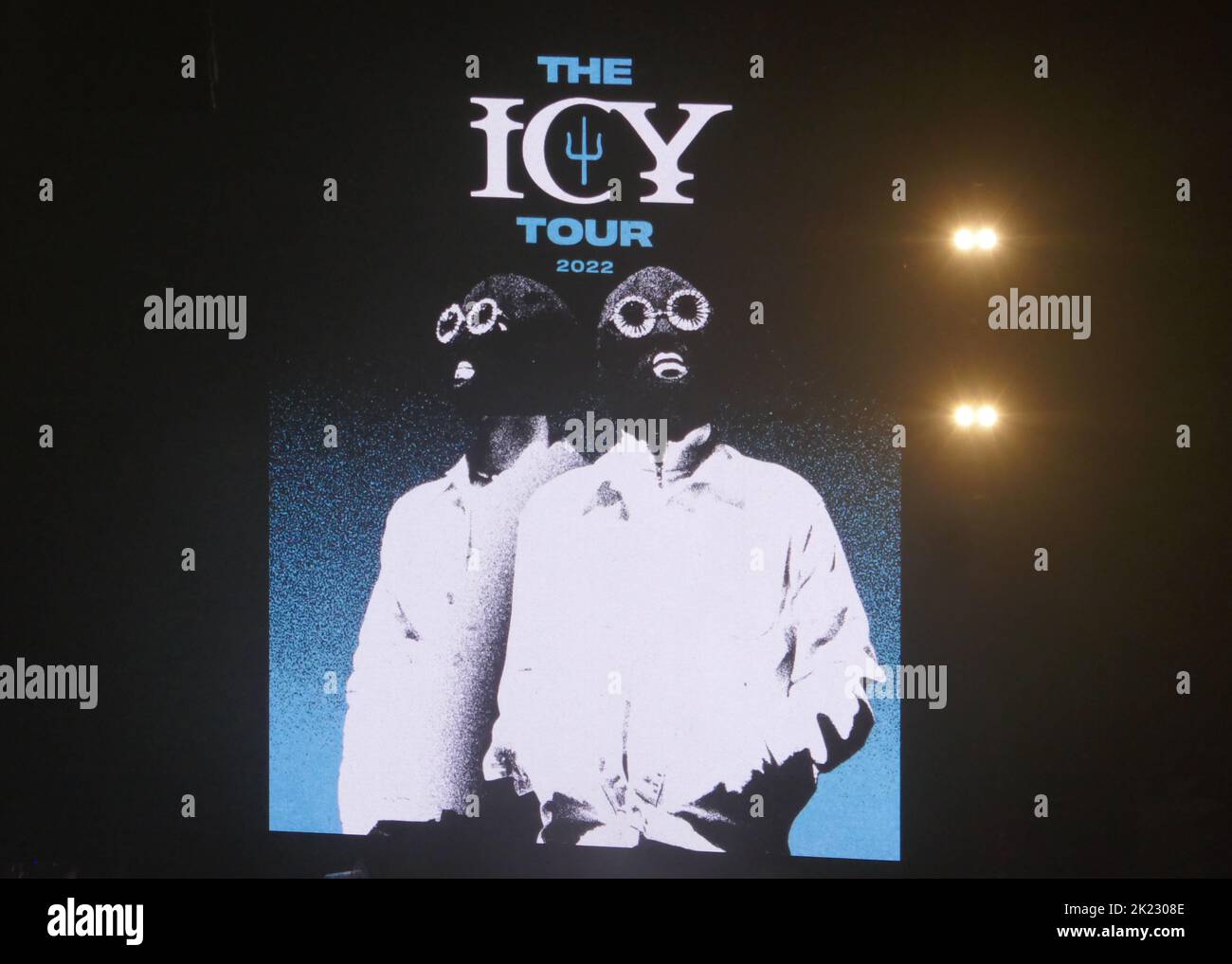 Anaheim, California, USA 17th September 2022 Tyler Joseph and Josh Dun ...