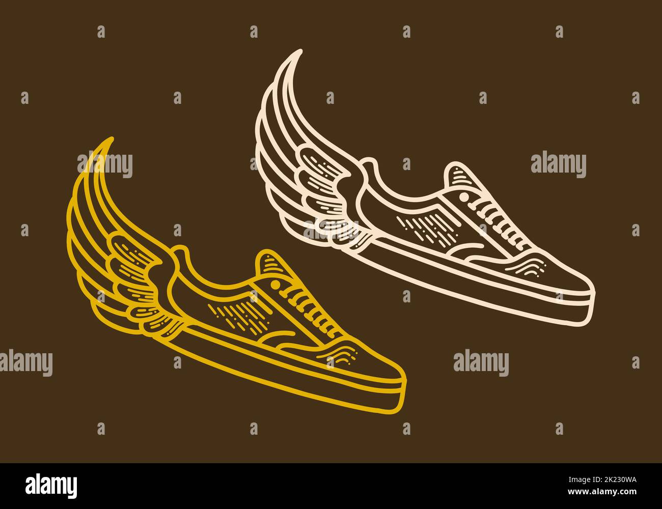 Flying Shoes With Wings